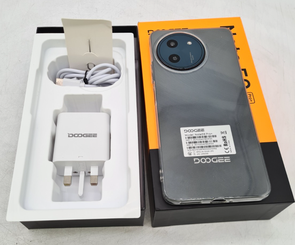 DOOGEE Note 59 Pro + Plus 5G Mobile Phone Android 12+ 24GB 512GB 6250 ...