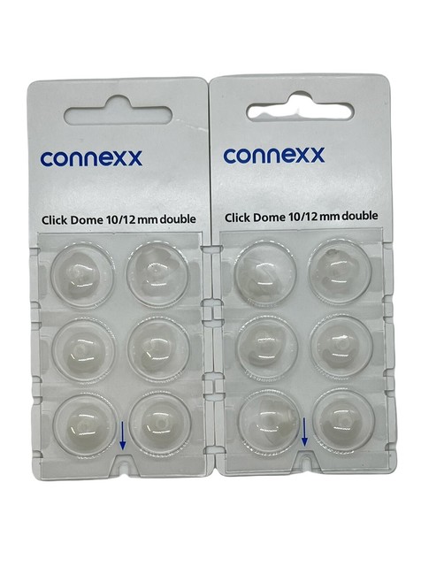 Connex/12mm Double Click Domes For RIC Models- 2 Pack (12 Domes ...