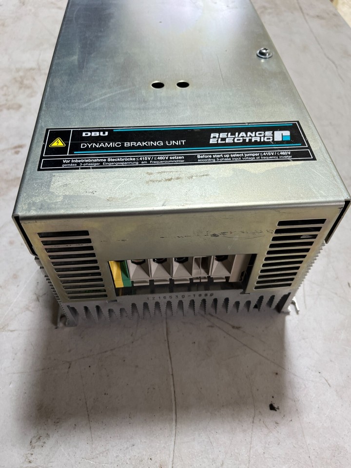 Reliance Electric DBU-200 Dynamic Braking Unit P.N.-EQUIPMENT 837.02.21 ...