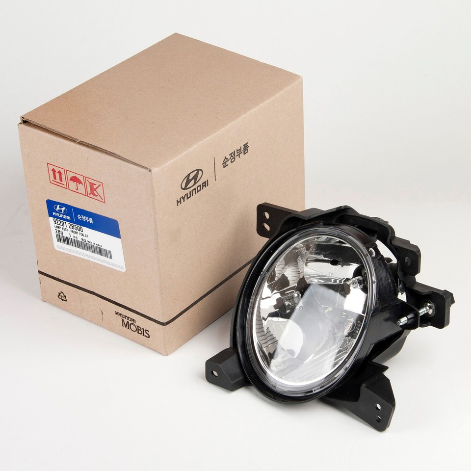 92201-2B500 Genuine Fog Lamp Left Side compatible with Hyundai Santa Fe ...
