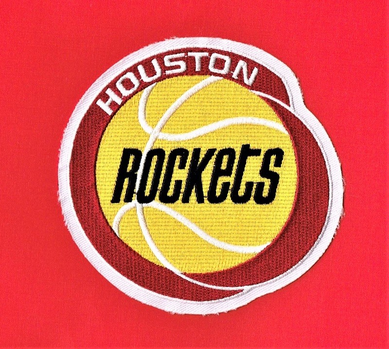 HOUSTON ROCKETS EMBROIDERED NBA Basketball LOGO 4 1/2 Inch PATCH | eBay