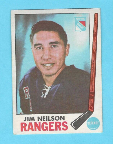 1969-70 OPC 35 Jim Neilson New York Rangers! EX! | eBay