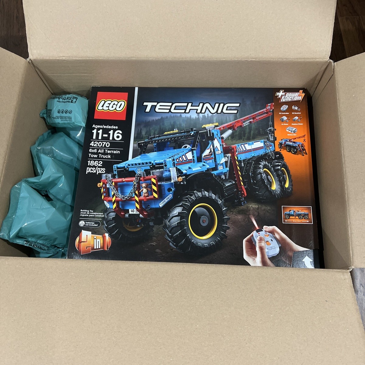 Lego Technic 6x6 All Terrain Tow Truck 42070 Toy At ≥ Lego Technic