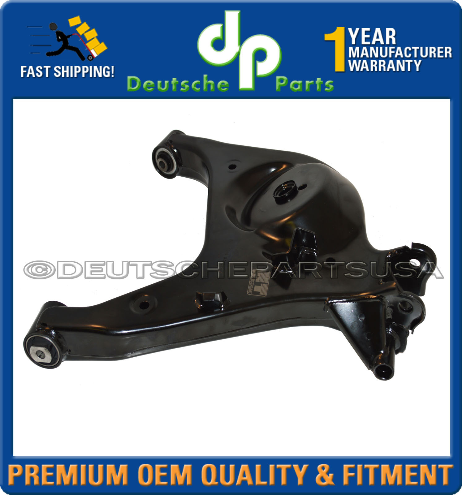 Range Rover Rear LH RH Upper Lower Control Arm + Bushings Toe Link Stay ...