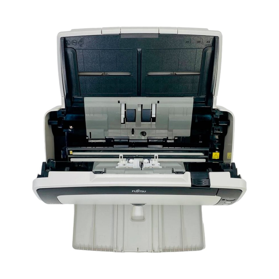 Fujitsu Fi-6130 Scanner NEW Rollers Trays Adapter USB Setup Driver FAST ...