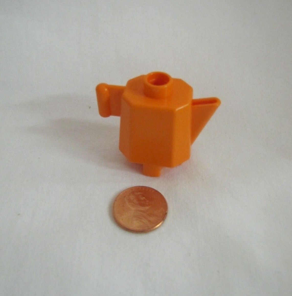 Lego Duplo Bright Orange Teapot Tea Kettle For Home House Specialty ...