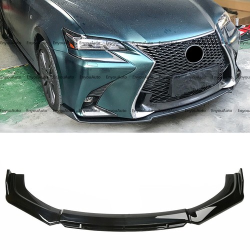 For Lexus Rc-F RC300 RC350 Front Bumper Lip Spoiler Splitter Glossy ...