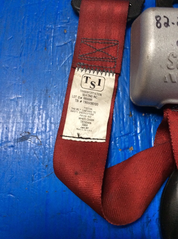 IMMI Wheelchair Tiedown Buckle Transportation Bus 685996 | eBay