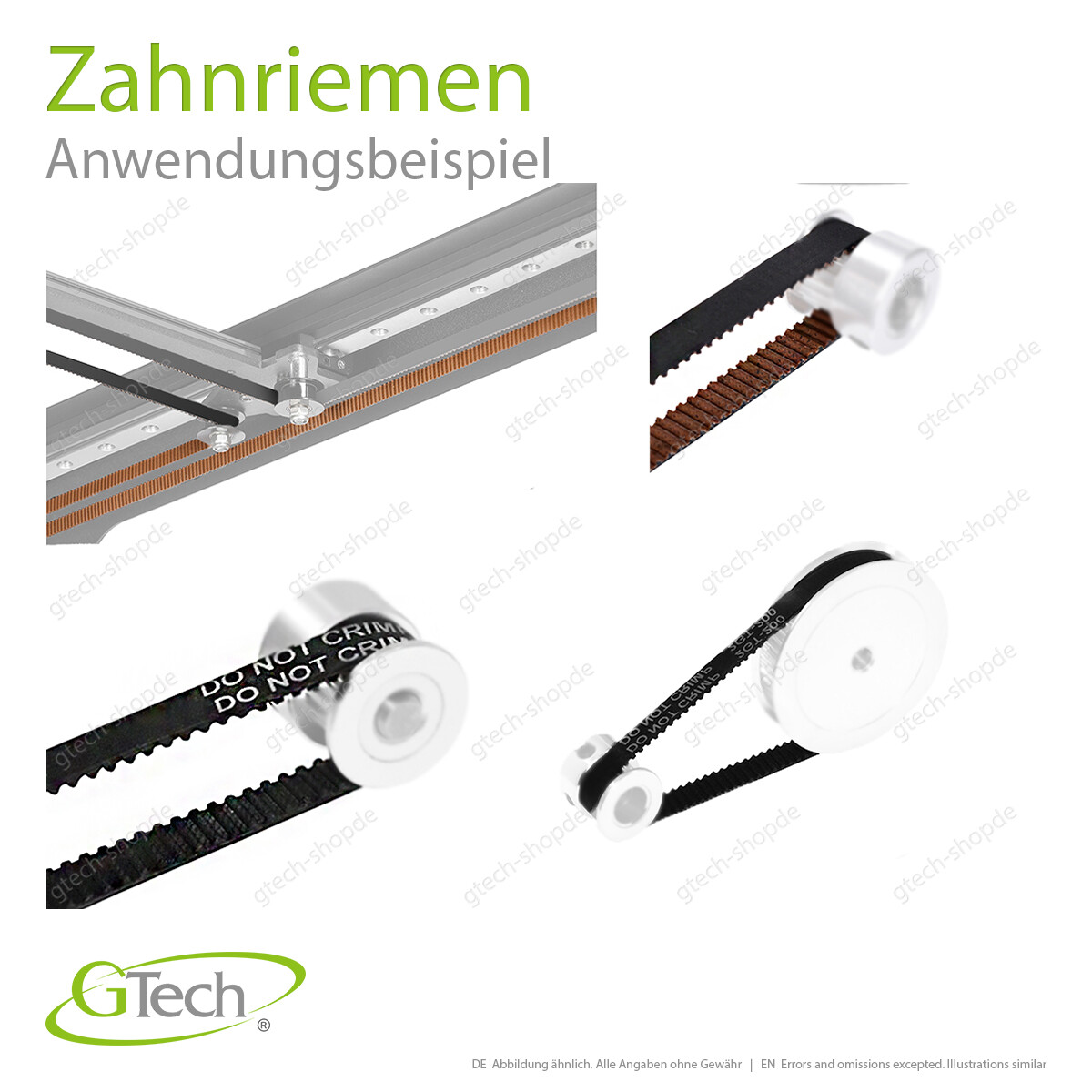 Gear belt closed drive belt 2GT GT GT2 HTD 3M 5M 10mm 15mm | eBay