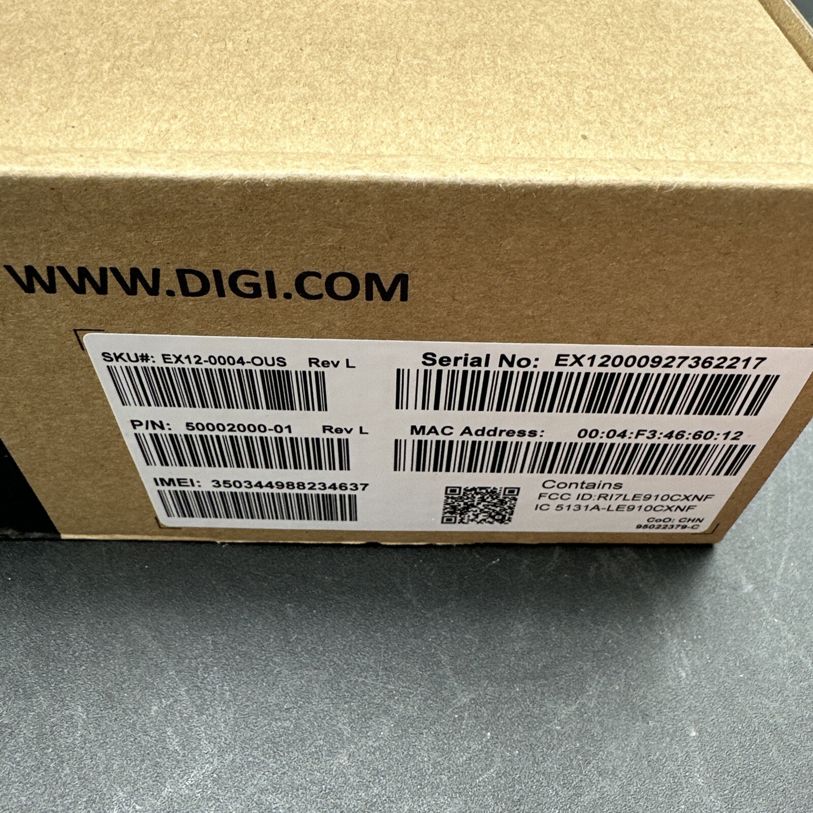 Digi EX12 LTE Cellular Extender EX12-0004-OUS NEW | eBay