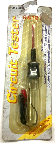 HARBOR FREIGHT TOOLS 6 & 12 VOLT TESTER, #04288 | eBay