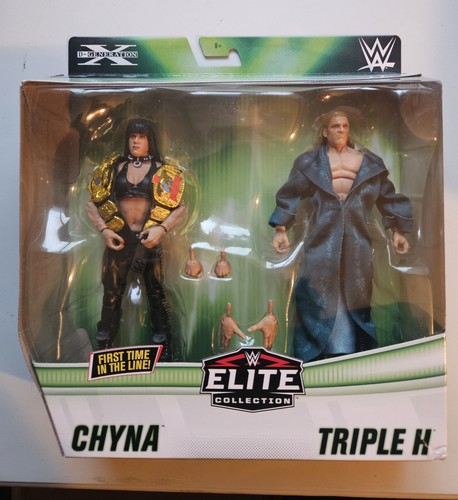 WWE WWF Mattel Elite Chyna HHH exclusive 2 Pack Degeneration-X ...