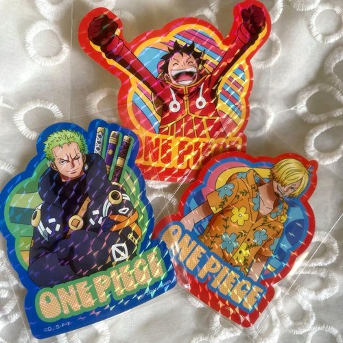 ONE PIECE One Piece Sticker Seal Luffy Zoro Sanji | eBay