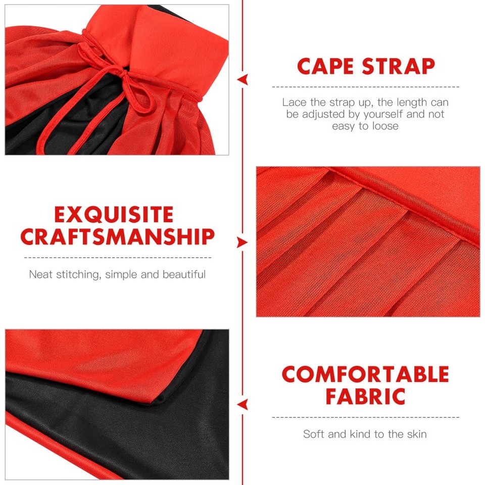 Stand-up Collar Capes Vampire Costume Men Halloween Costumes Cosplay ...