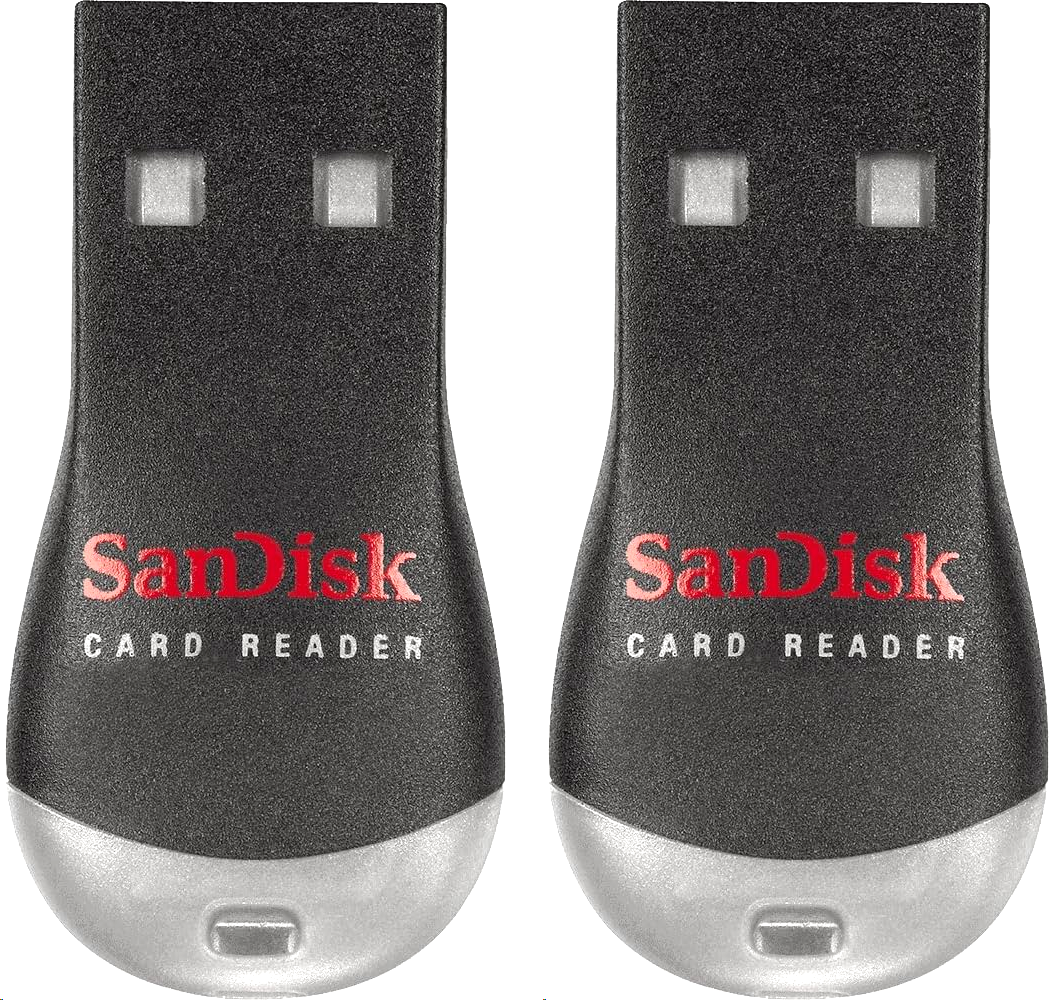 LOT OF 2 - SANDISK Micro SD to USB Memory Card Adapter Reader | eBay