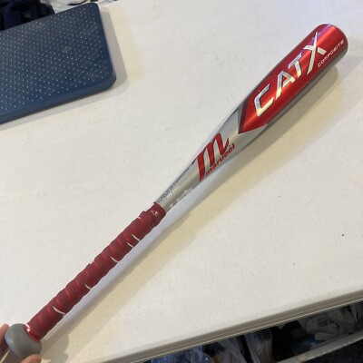 CRACKED Marucci Cat X 2-5/8" (-13) Composite USA Tee Ball Bat 25” 12oz ...