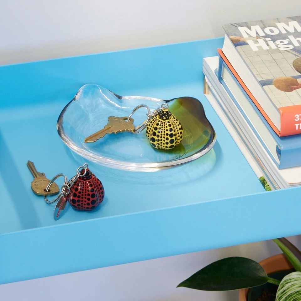 Yayoi Kusama Polka Dot Pumpkin Charm Key Ring Keychain Yellow MoMA New ...