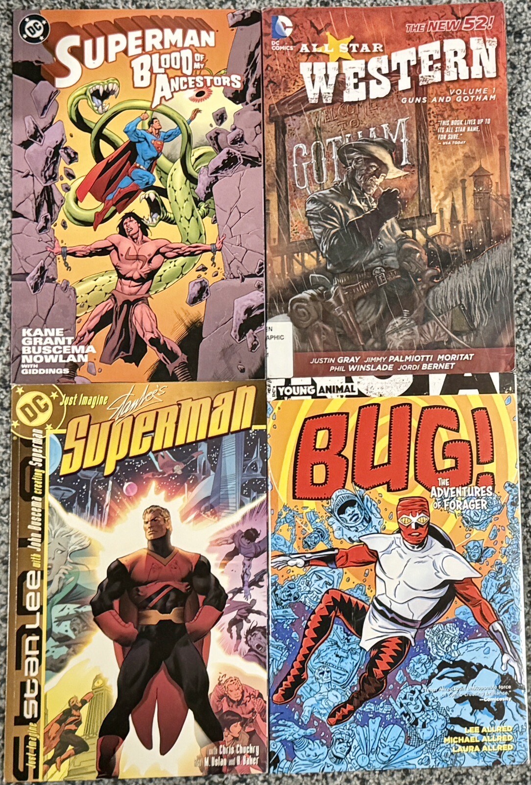 Bug! Forager Superman Stan Lee Blood Of My Ancestors All Star DC TPB ...