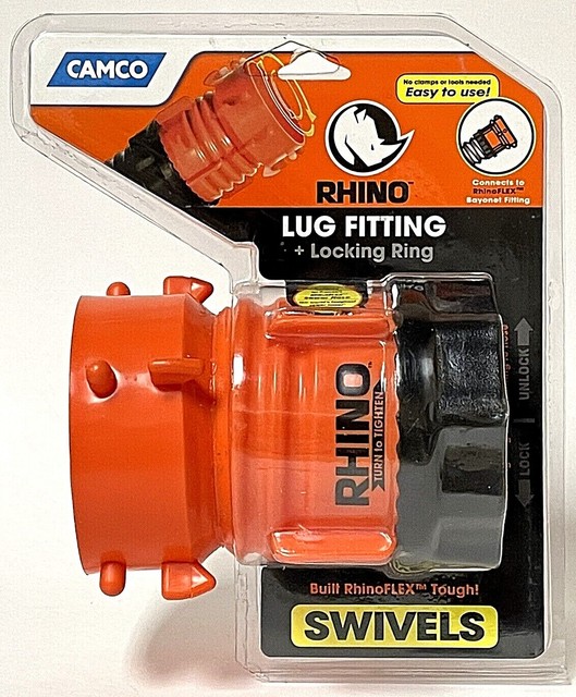 Camco 39773 Rhino Flex Swivel Lug Fitting Camper for sale online | eBay