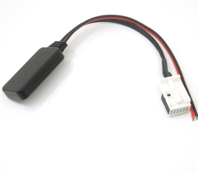 12Pin 12V Bluetooth 4.0 Adapter Aux Cable For Benz W169 W245 W203 W209 ...