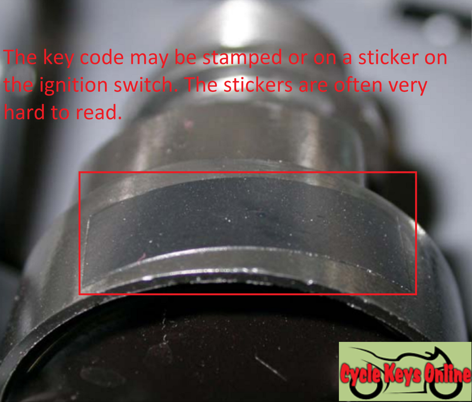 Yamaha Motorcycle Keys | Silver | OE | Right | United States | Cut to ...