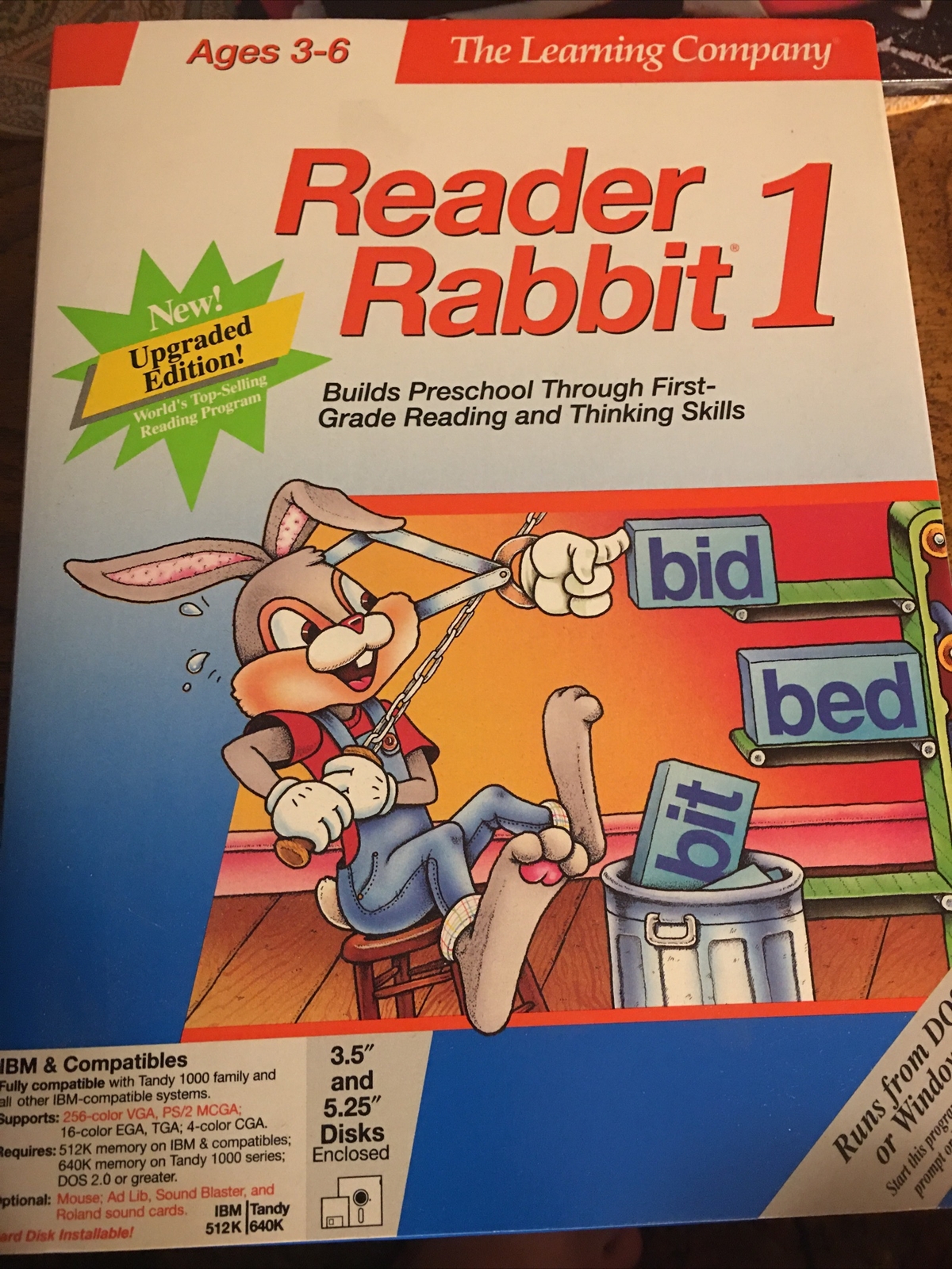 Reader Rabbit 1 IBM & Compatibles | eBay