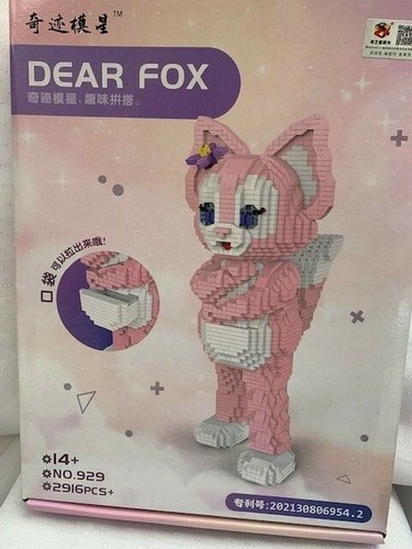 LinaBell Pink Fox 2916pcs Building Blocks ,with original box, | eBay ...