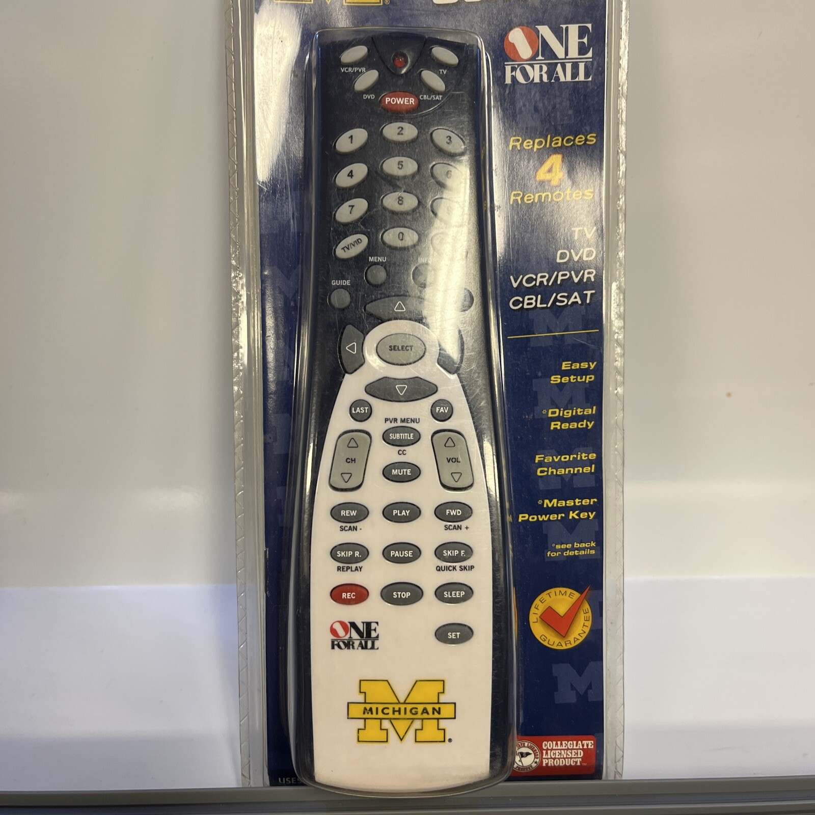 One for All Universal Remote Control Official University of Michigan ...