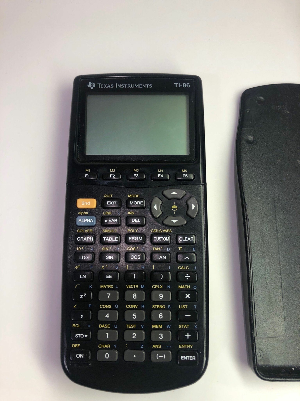 Texas Instruments Ti-86 Graphing Calculator AS IS (won't turn on) 20307 ...