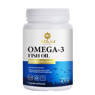 AOJU Nutrition Fish oil extract gel candy | eBay Australia