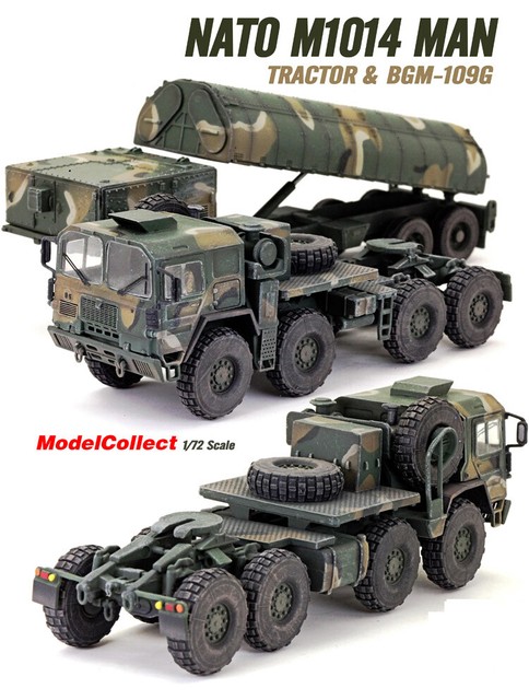 Modelcollect AS72107 NATO M1014 Man Tractor & Bgm-109g Ground Launched ...