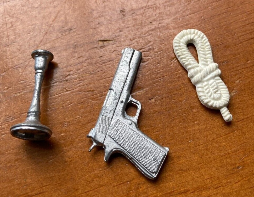 Clue Board Game Weapons