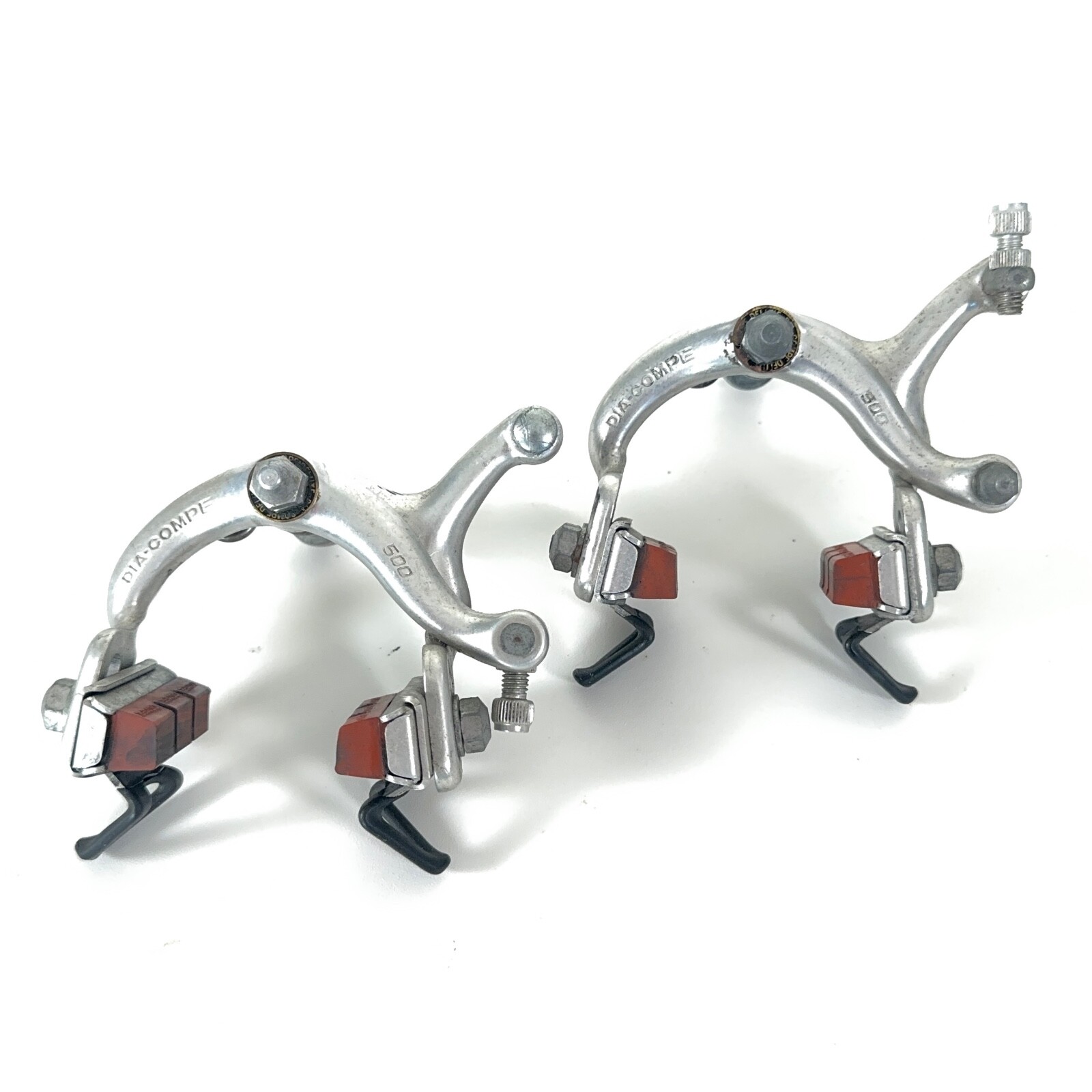 Vintage Dia Compe Deluxe AC 500 Brake Set Caliper Side Pull Recessed QR ...