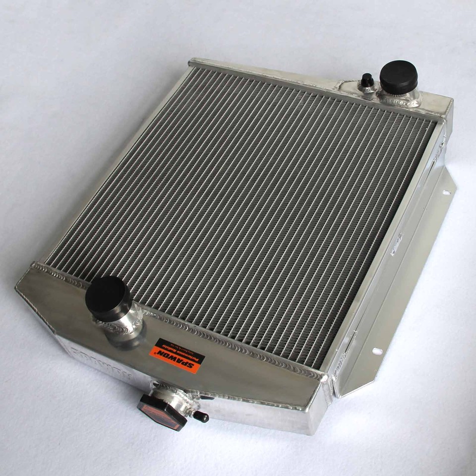 SPAWON 4 Row Radiator For International Scout 1961-1971 3.2L L4 ...