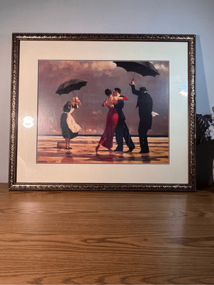 "The Singing Butler" Jack Vettriano,Framed | eBay