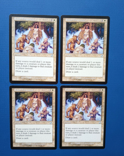 Magic the Gathering MTG Torment EQUAL TREATMENT X 4 VLP/EX U 2002 Nice ...