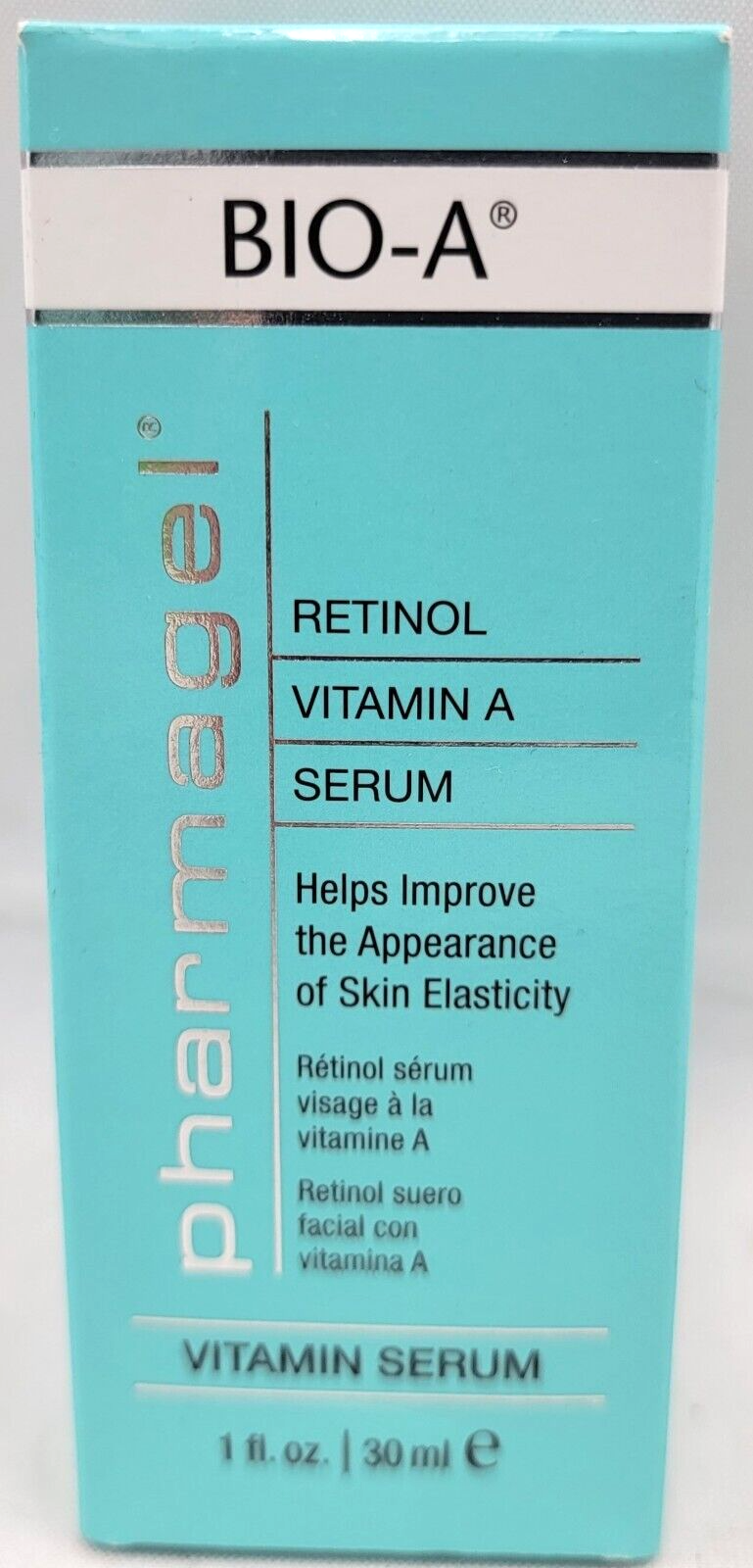 Pharmagel BIO-A Facial Treatment Serum Reduces Wrinkles Anti Aging 1 fl ...