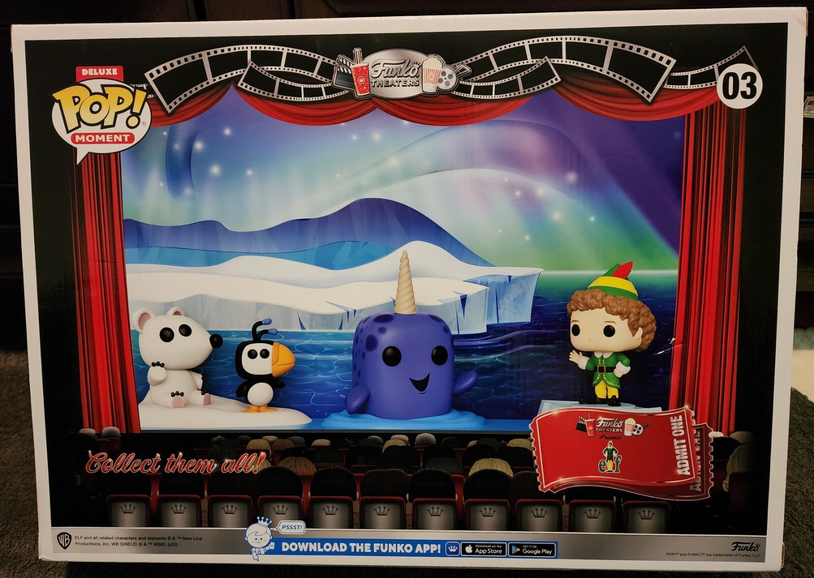 Funko Pop! Moments: Elf - Arctic Puffin / Polar Bear Cub / Mr. Narwhal ...