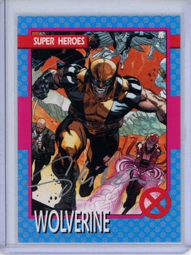 2015 Marvel Fleer Retro 1992 Impel X-men #15 Wolverine Stuart Immonen ...