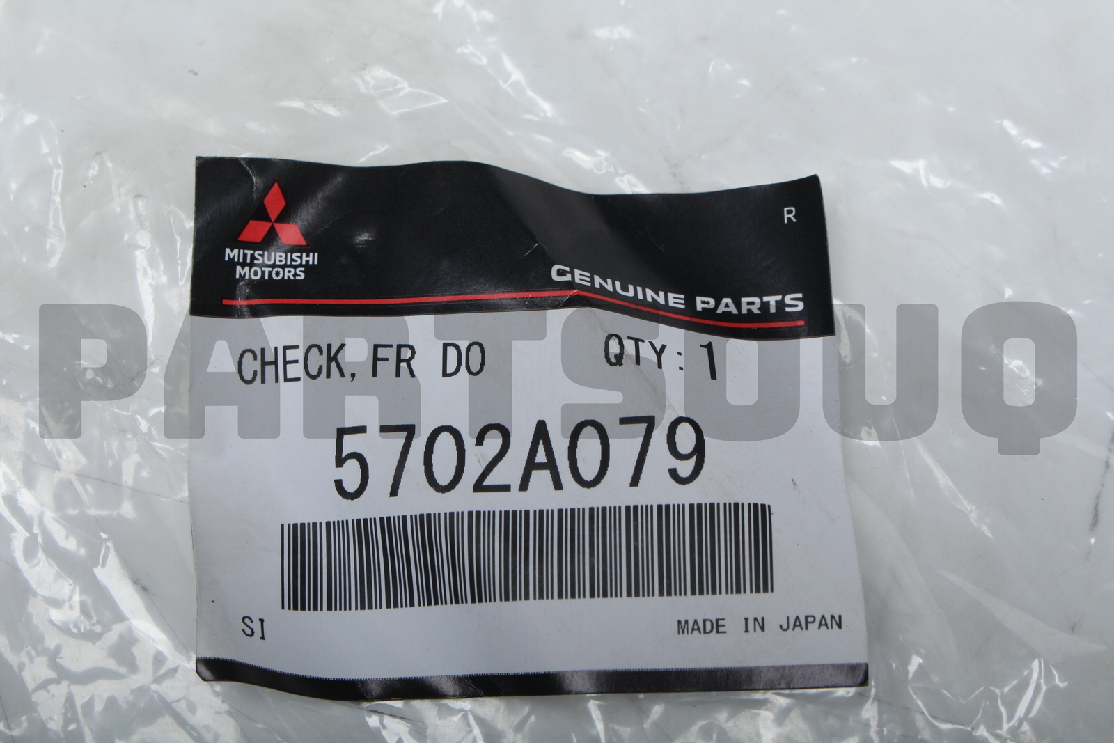 Mitsubishi Genuine CHECK,FR DOOR 5702A079 | 5702A040 | OE | Black ...