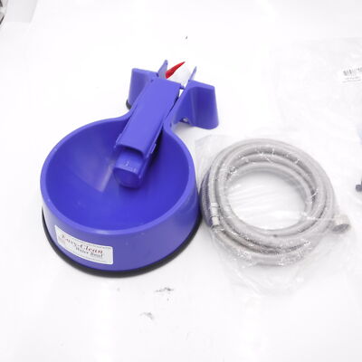 Easy Clean Auto-Fill Water Bowl w/10 Stainless Steel Hose for Animals ...