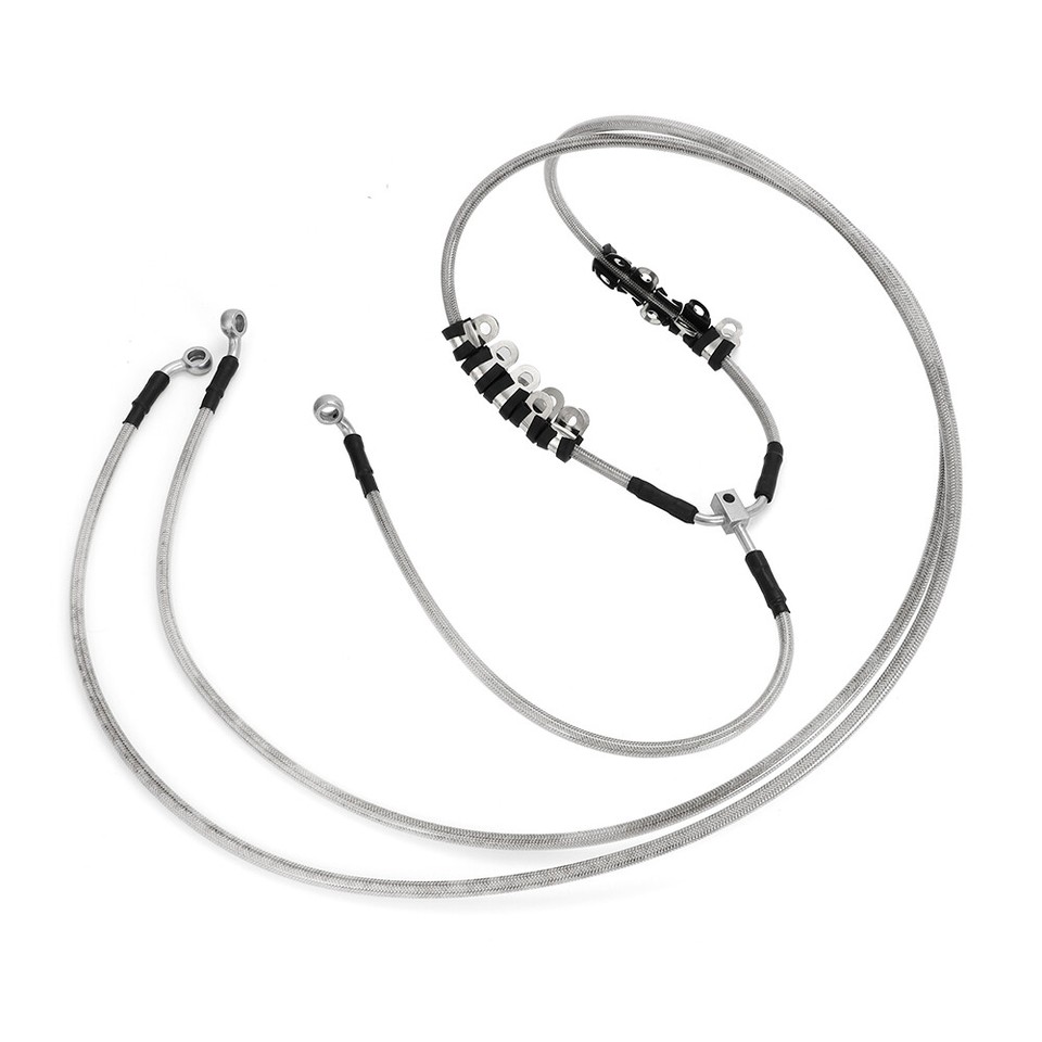 72'' Front Braided Brake Hose Line 705601495 For Can-Am Maverick X3 ...