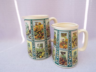 Vintage Ringtons Tea 2 Picture Card Vases Plants Nature Nursery Seed ...