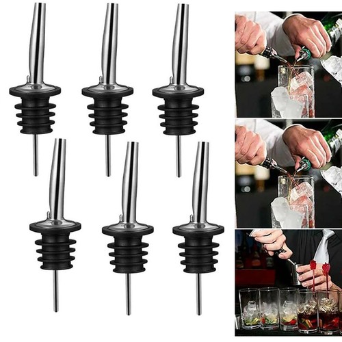 Van Der Linn Liquor Pourer Stainless Steel Bottle Cocktail Free OIL ...