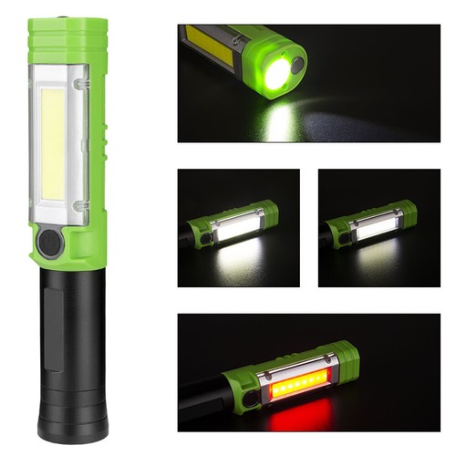 Portable COB LED Work Light Car Garage Mechanic Hand Torch Lamp ...