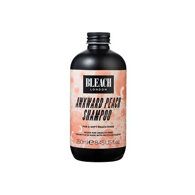 Bleach London Awkward Peach Shampoo - Peachy Toning Formula, for ...