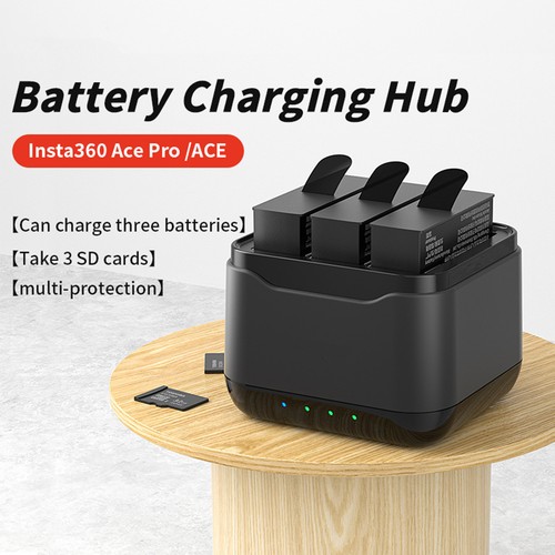 1 PC Fast Charging Box Charger Case Accessories For Insta360 Ace Pro ...