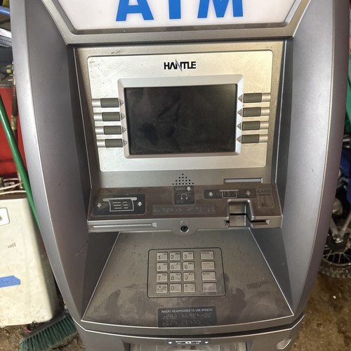 HANTLE Money ATM MACHINE ……PICK Up Or Arrange Shipping READ DESCRIPTION ...