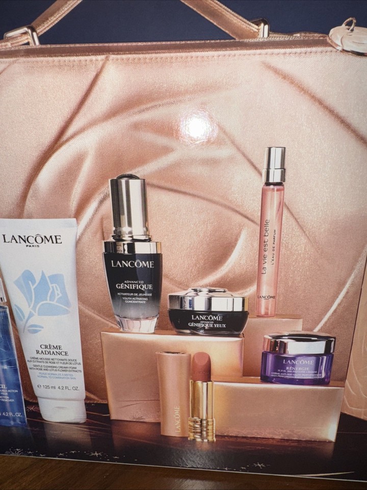 NIB LANCOME Holiday Beauty Box Collection Complete Set Blockbuster NEW ...