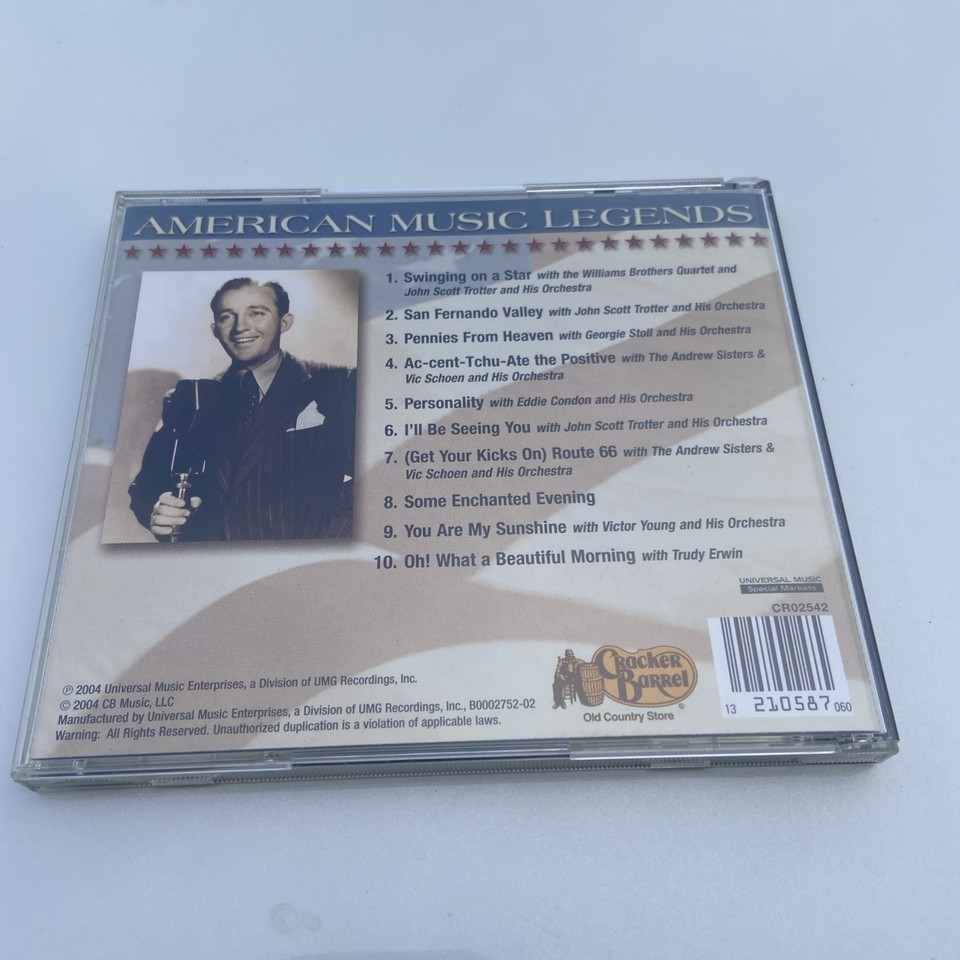 Bing Crosby: American Music Legends CD (2004) A9 | eBay